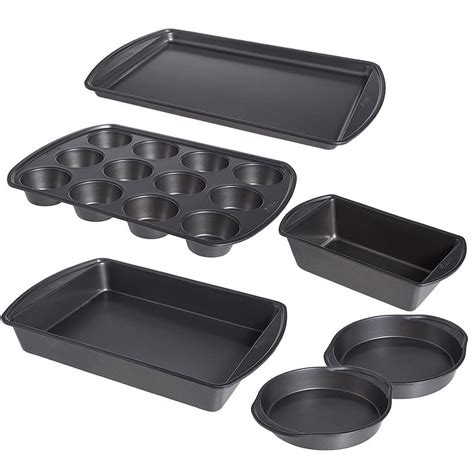 Wilton Industries Nonstick Baking Pan Set 6 Piece Essentials For