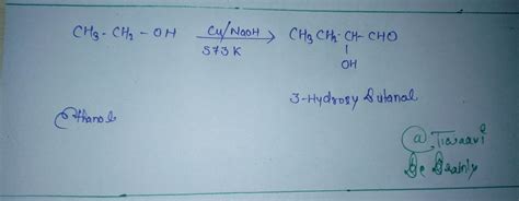 How Will You Bring About The Following Conversions In Not More Than Two Steps Ethanol To 3