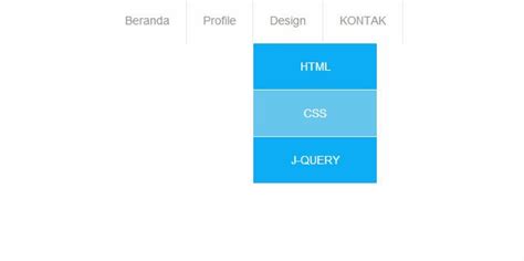 Membuat Menu Dropdown Dengan CSS Dan HTML Belajar Tips Komputer Dan Internet