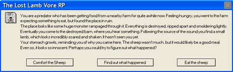 The Lost Lamb Vore Rp By Cu Vore On Deviantart