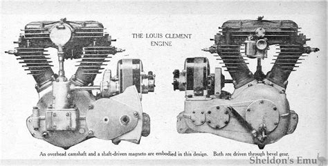 Louis Clement V Twin Engine 1920