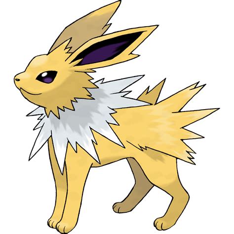Jolteon Pokemon Thunderbolt Attack High Speed Spiky Fur Kanto
