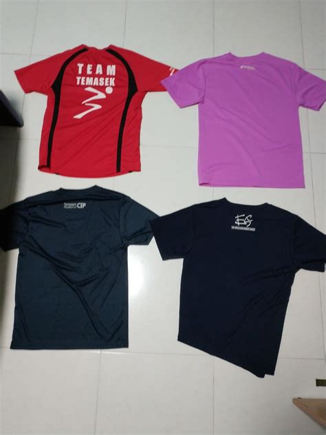 Temasek Poly T Shirts Collection All Dry Fit Sports Equipment Other