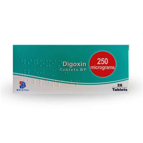 Digoxin Tabs 250mcg 28s Country Medical Pharmacy