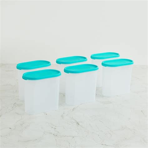 Buy Barbados Set Of 6 Polypropylene Containers 17l From Home Centre