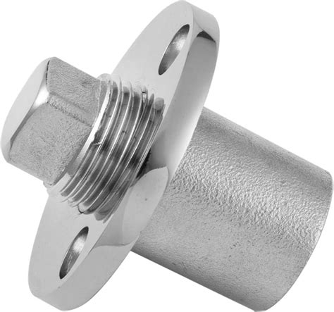 Yusove Marine 316 Stainless Steel Garboard Drain Plug Kit For Boat