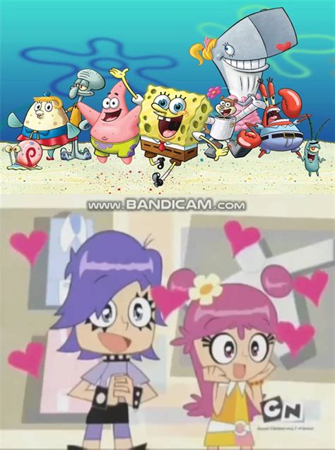 Ami And Yumis Reaction To Spongebob Squarepants By Fortnermations On