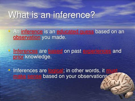 Ppt Inference Vs Observation Powerpoint Presentation Free Download Id 6720470