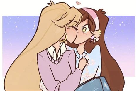 Mabel X Pacifica 🏳️‍🌈 ️ Gravity Falls Gravity Falls Fan Art Gravity