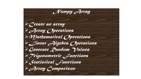 Numpy Library In Python Numpy Is A Powerful Numerical Computing By Datasciencesphere Medium