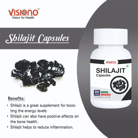 Shilajit Extract Capsule Packaging Type Bottle 60 Capsules At ₹ 599