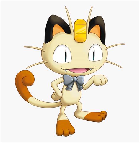 Pokemon Meowth Hd Png Download Kindpng