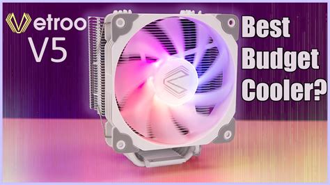 Vetroo V5 Cpu Cooler Review And Comparison Youtube