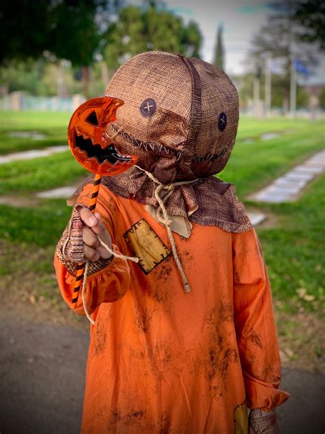 Trick R Treat Sam Costume Scary Halloween Costumes Horror Costume Scary Movies