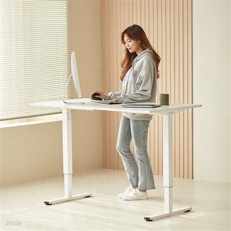 에이픽스 높낮이 높이조절 스탠딩 책상 모션데스크 Md002 1400 예스24