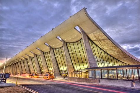 Dulles International Airport Facade Design Dulles Airport Exterior