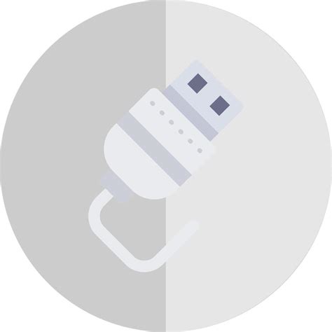Usb Flat Scale Icon Vector Art At Vecteezy