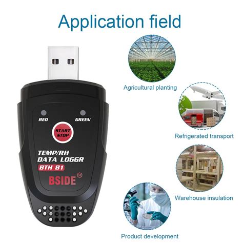 Bth81 Hygrometer Temperature Humidity Data Logger Grandado