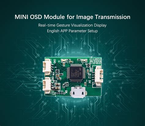 Radiolink Mini Osd Module For Image Transmission Mini Pix Pixhawk Fl