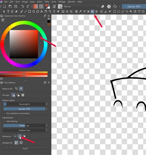 Methods To Draw Smooth Lines Or Curves In Krita