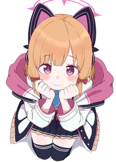 少女才羽桃井萝莉蔚蓝档案图片尺寸2877x4000 Bobopic