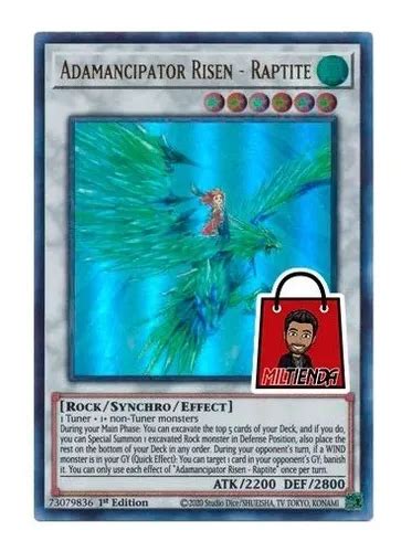 Adamancipator Risen Raptite Miltienda Yugioh