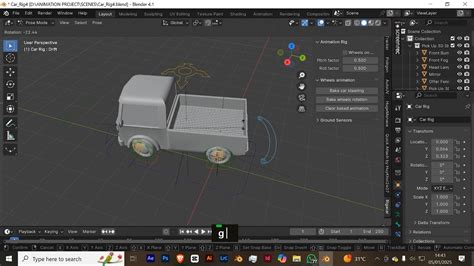 3D Car Rigging & Animation in Blender | Step-by-Step Tutorial - YouTube