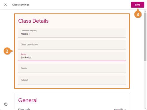 Create And Edit Classes Customguide