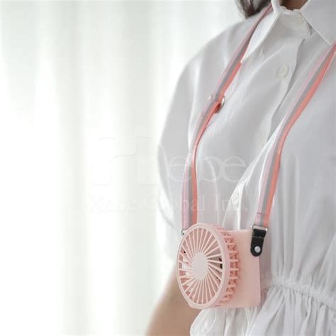 Custom Portable Fan Maker Custom Necklace Fan Custom Portable Fan