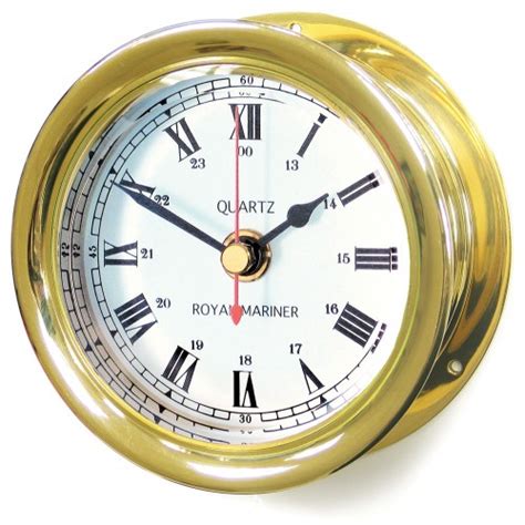 Brass Capstan Clock