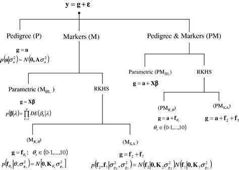 Semi Parametric Genomic Enabled Prediction Of Genetic Values Using Reproducing Kernel Hilbert