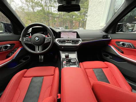 Black Bmw M3 Red Interior