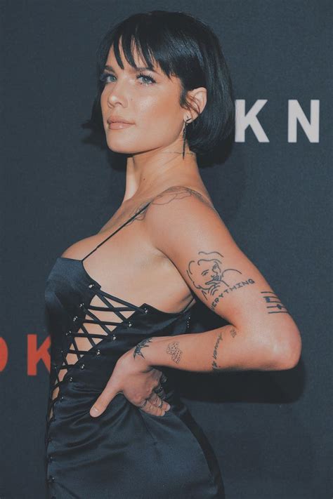 Halsey Tattoos Ideas Is There Somewhere Halsey Tattoo Halsey Singer