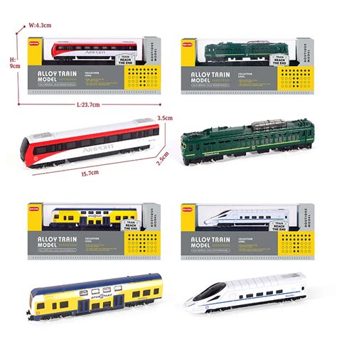 Wholesale Diecast Toy Vehicles High Speed Rail Train Scooter