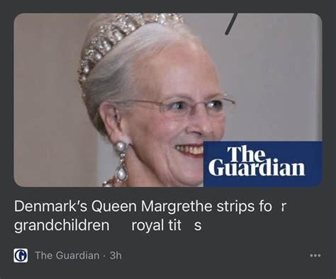 Var Ikke Klar Over At Hendes Majestæt Kunne Finde På Den Slags R Dankmark