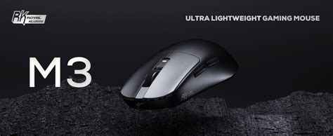 Rk Royal Kludge Rk M3 Wireless Gaming Mouse With 42k Dpi 47g Lightweight Computer