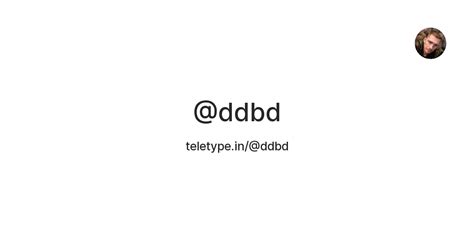 Ddbd — Teletype