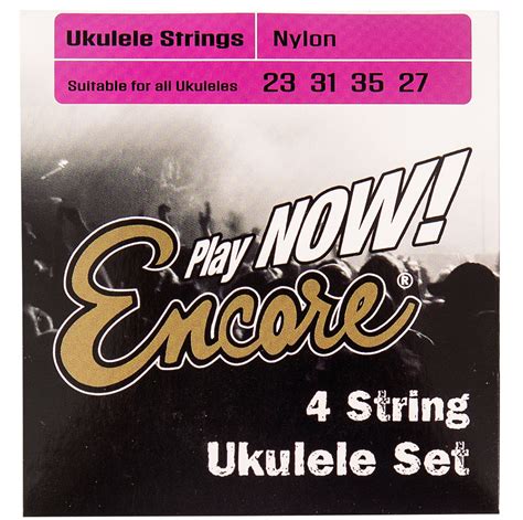 Encore Nylon Ukulele String Set Rock Stock Stores