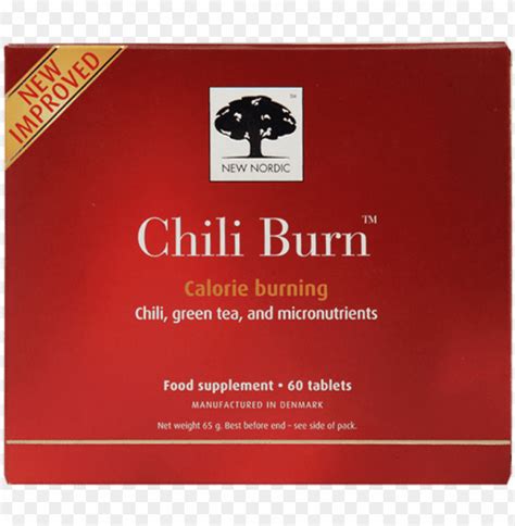 Free Download Hd Png Ew Nordic Chili Burn Tablets New Nordic Chili