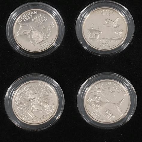 Complete Fifty Statehood Quarters Collection Ebth