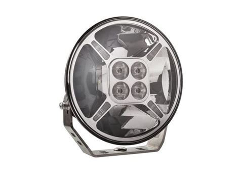 7 Round Led Driving Lamp Chrome Altitude Off Road