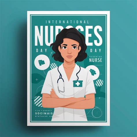 Premium Photo International Nurses Day Poster Design