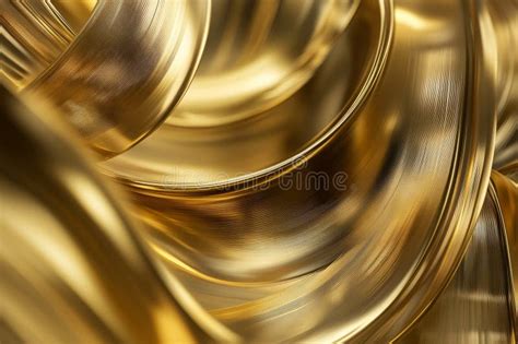 brushed gold metal texture with soft linear reflections creating a