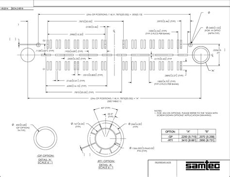 Qse Dp Surface Mount Footprint Datasheet By Samtec Inc Digi Key