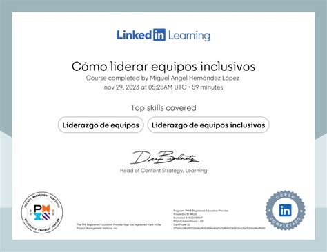 Miguel Angel Hernández López On Linkedin Certificate Of Completion