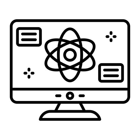 Quantum Computing Vector Icon 21655745 Vector Art At Vecteezy