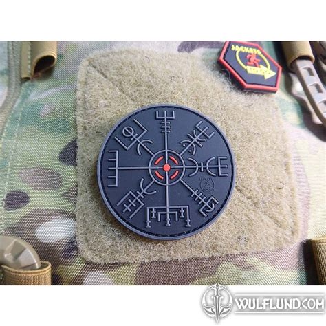 Vegvisir Viking Compass Patch Blackops Military Patches Clothing