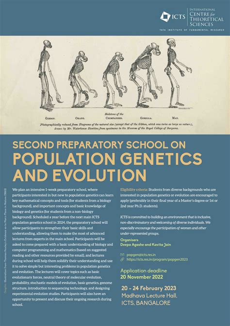 Icts Preparatory School On Population Genetics And Evolution
