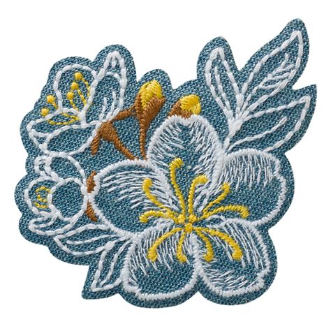 Patch Blüten Jeans Snaply