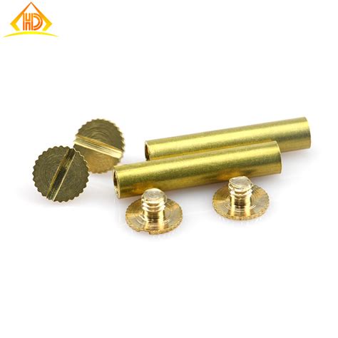 M6 M8 M10 3 4 5mm Barrel Nut Connect Bolt Binding Brass Stainless Steel